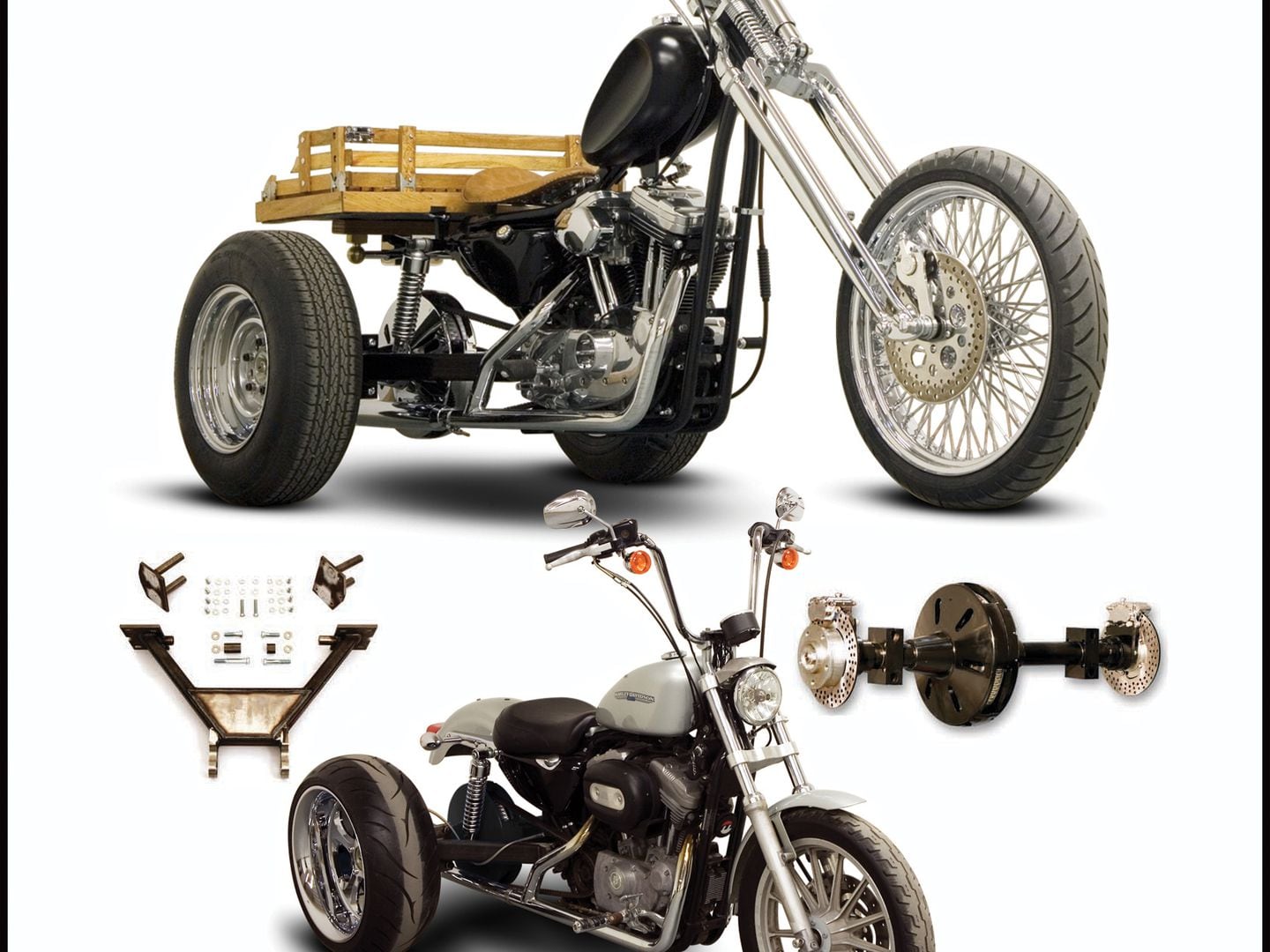 Hd Trike Conversion Kits