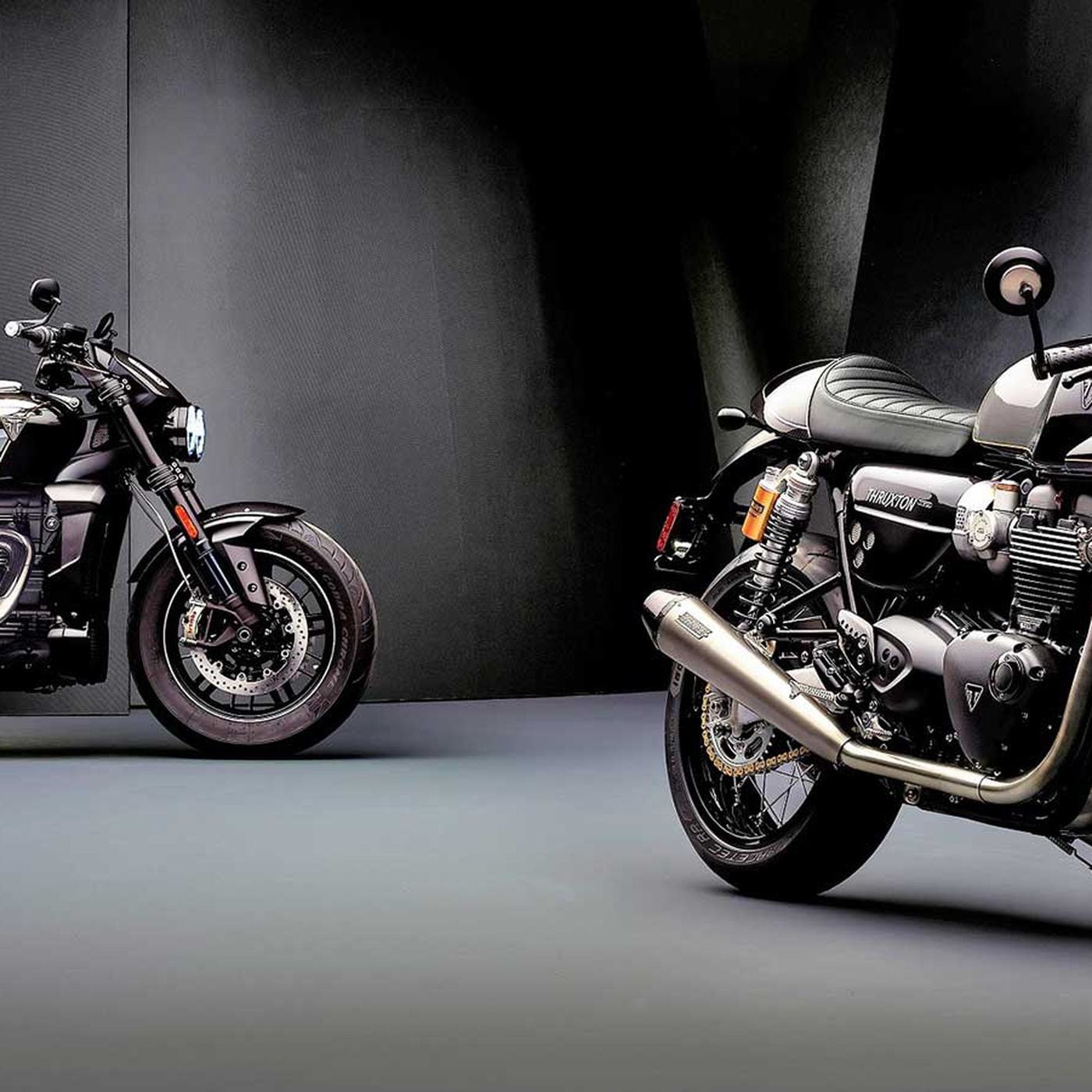 Triumph Debuts New Factory Custom Line With Thruxton TFC And Concept ...
