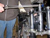 How to Service Motorcycle Steering-Head Bearings | Motorcycle Cruiser