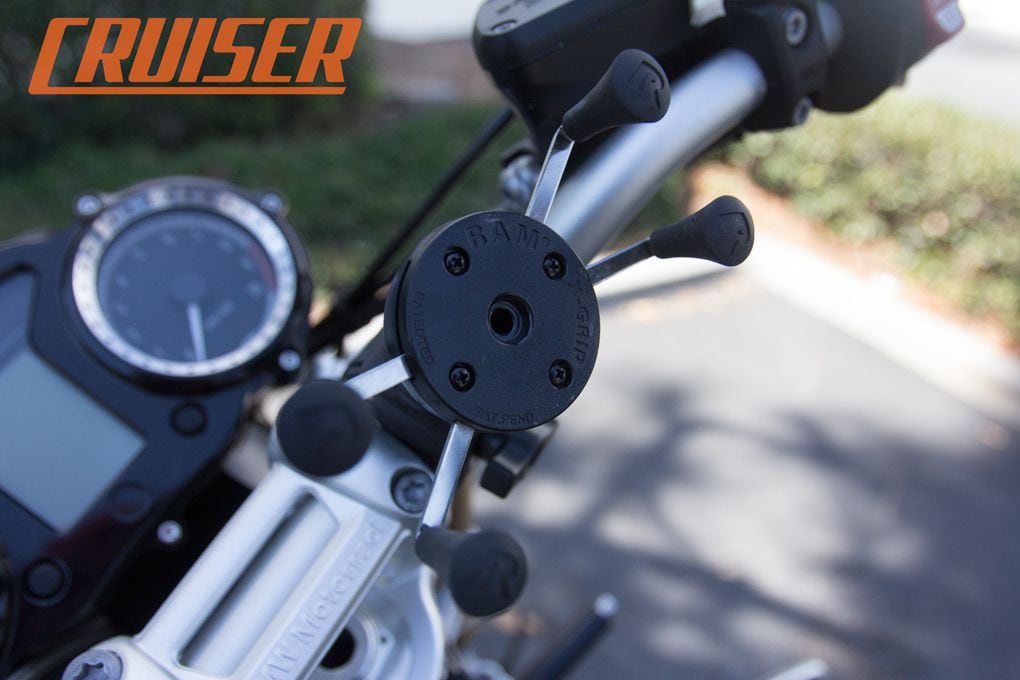 RAM Mount Handlebar Phone Holder | Motorcycle Cruiser