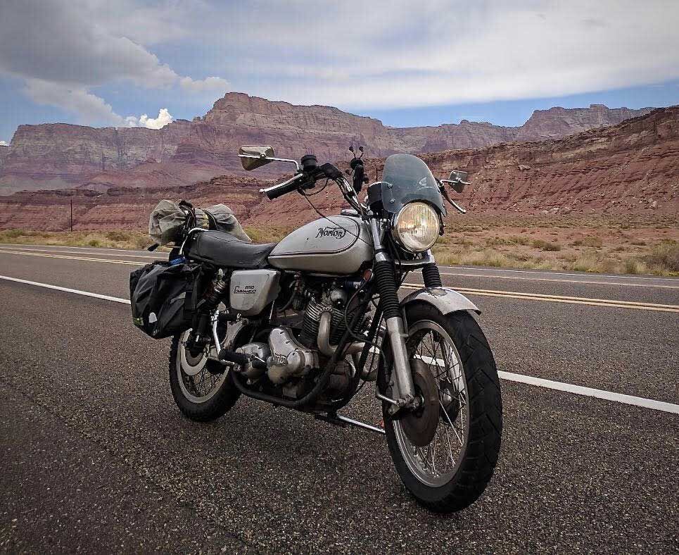 Riding The Globe On A Vintage Norton | Motorcycle Cruiser