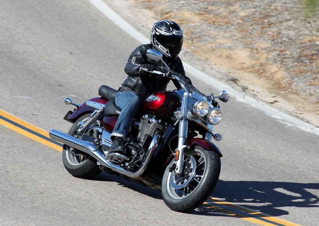 2014 Triumph Thunderbird Commander First Ride | Motorcycle Cruiser
