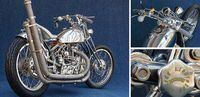 Silver Lightning Vincent Chopper | Motorcycle Cruiser