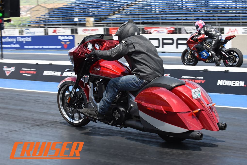 Drag Racing at the American Victory Rally | Motorcycle Cruiser