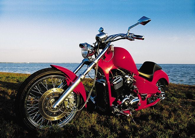 A Fifteen-Year-Old's Custom Honda VLX | Motorcycle Cruiser