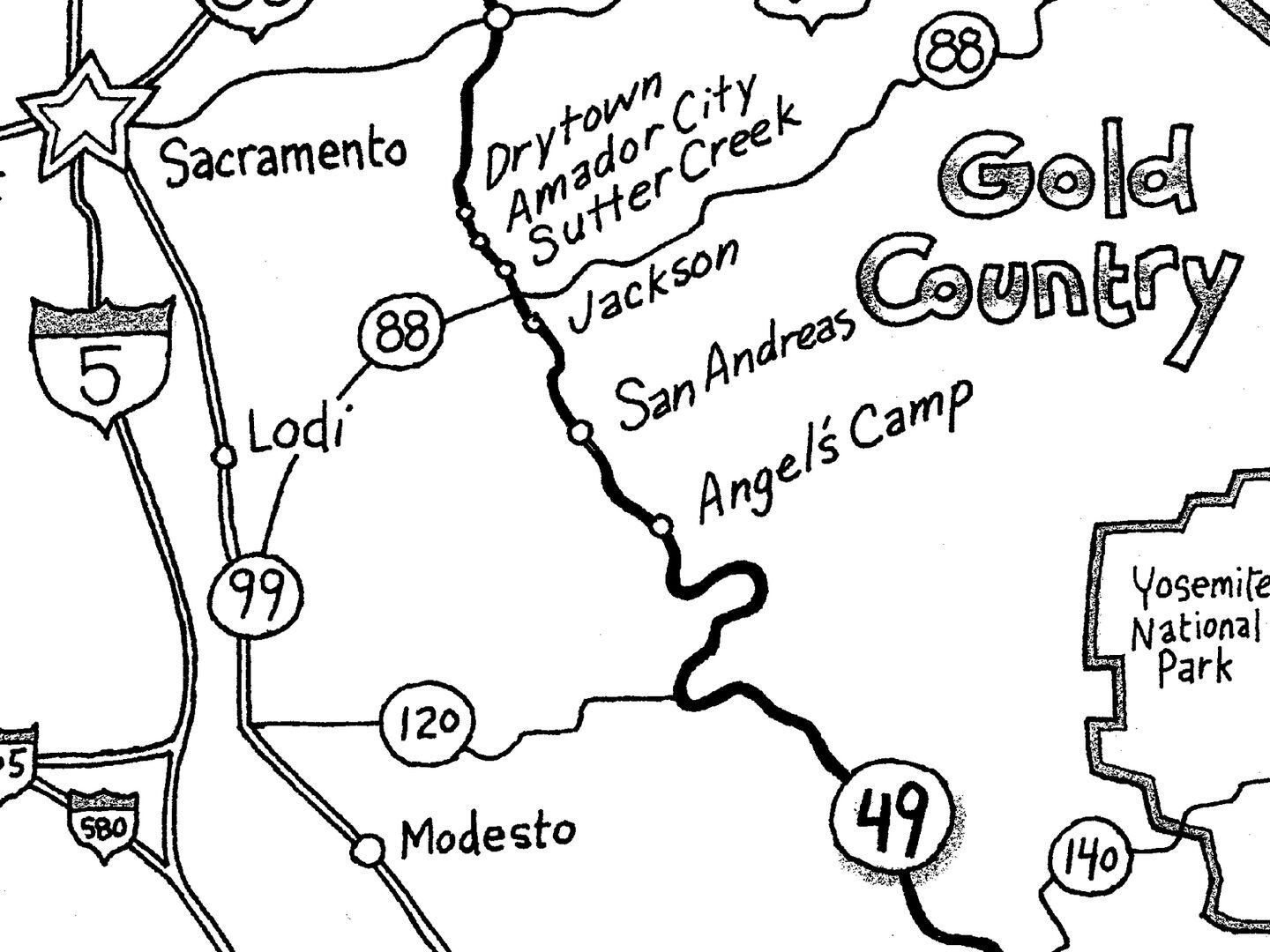 Touring California's Gold Country on State Route 49 | Motorcycle Cruiser