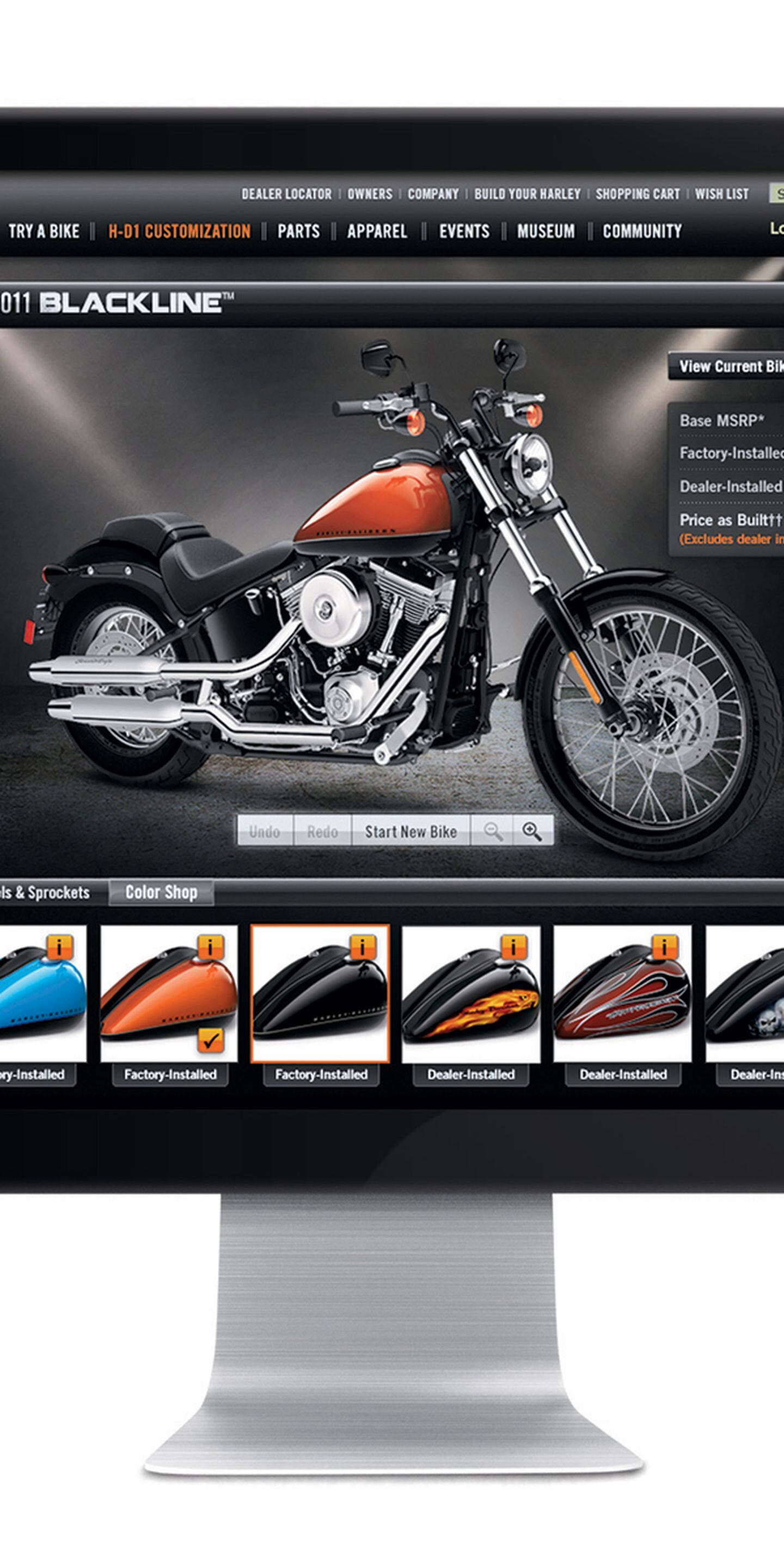 Virtual Motorcycle Customizer | Reviewmotors.co