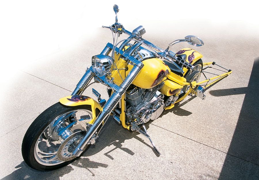 Scott Dolan's Custom 2001 Yamaha Road Star Silverado | Motorcycle Cruiser