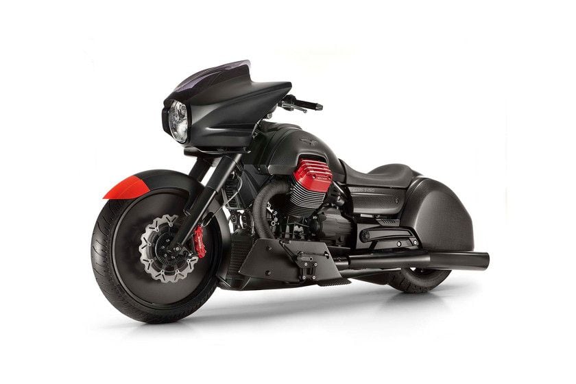 Moto Guzzi's Italian Stealth Fighter | Motorcycle Cruiser