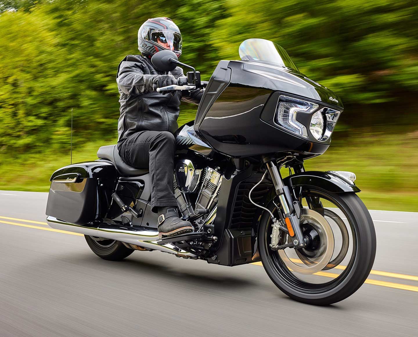 Metric Bagger Motorcycles