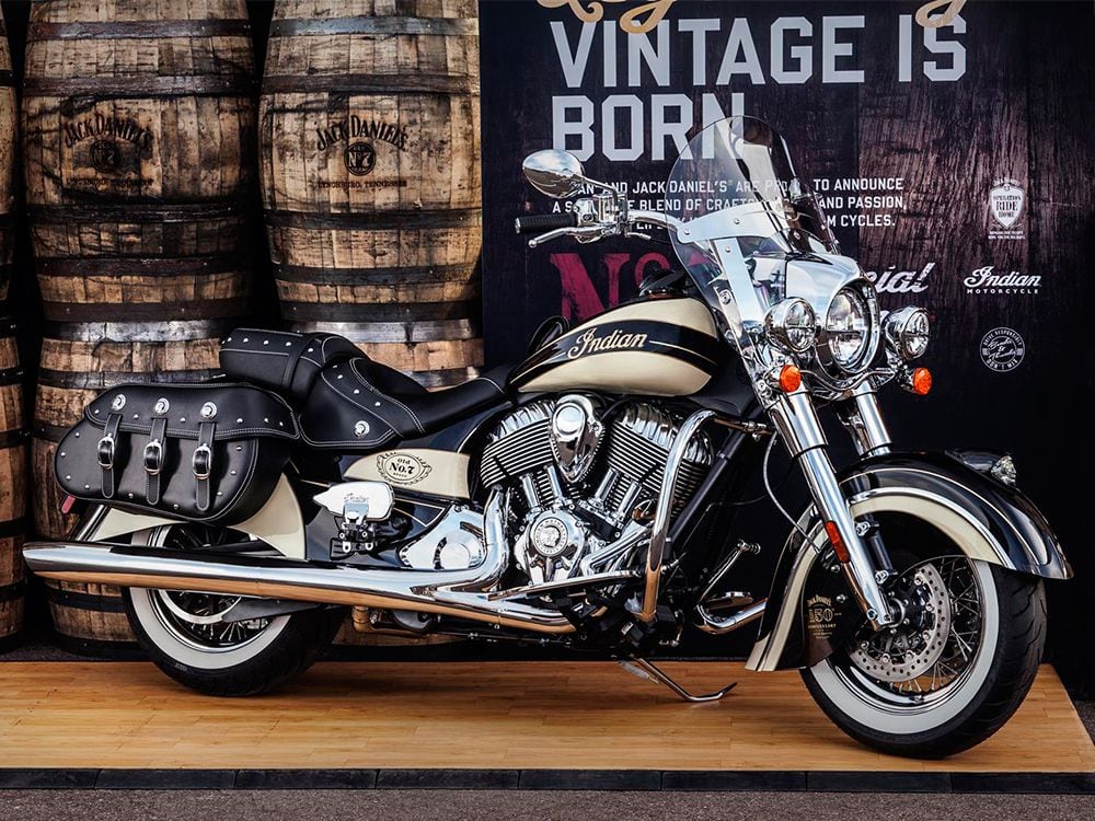 Brian Klock's Limited Edition Jack Daniels Indian | Motorcycle Cruiser
