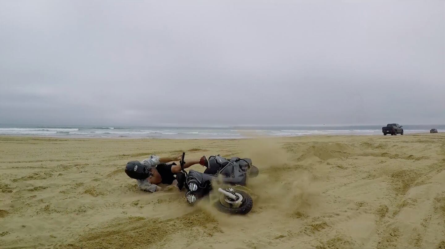 Yamaha Zuma Offroad Project - Pismo Beach | Motorcycle Cruiser