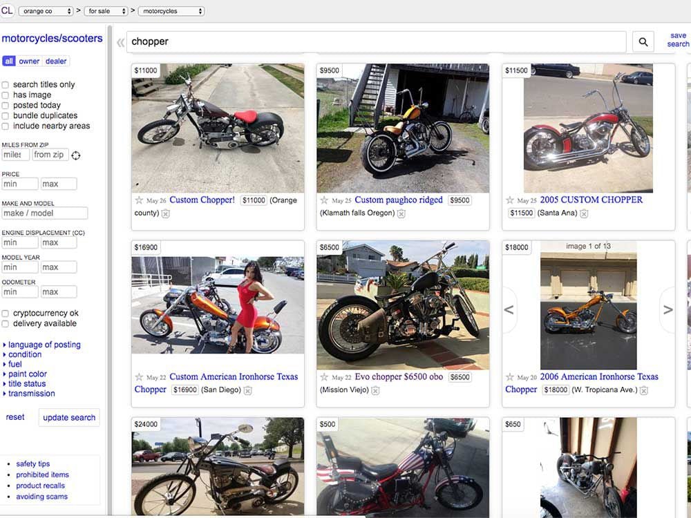 The Best Search Terms For Used Motorcycles | Motorcycle Cruiser