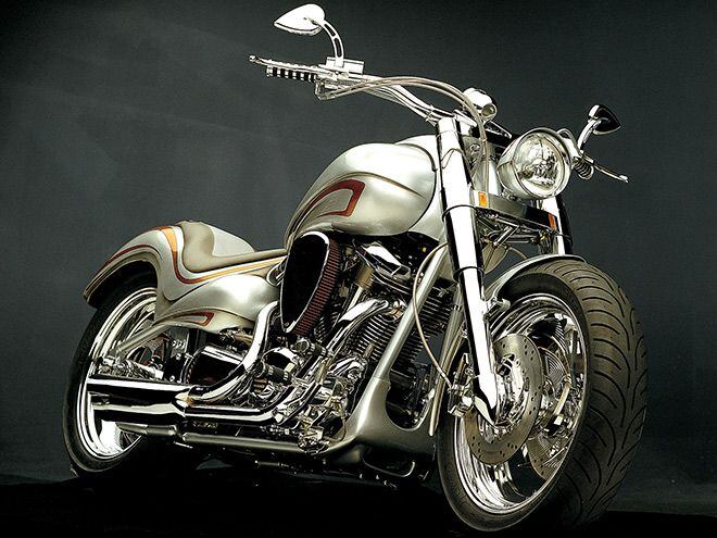 A Custom Yamaha Road Star That Is Shooting For The Stars | Motorcycle ...