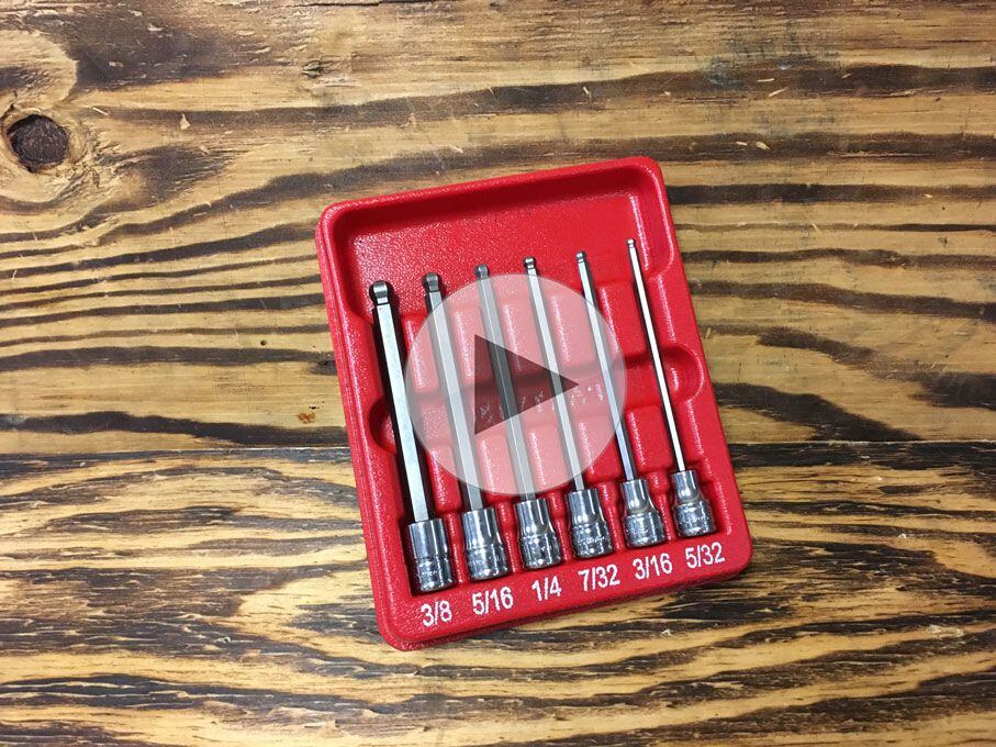 Tool of the Week: Snap-on Standard Ball Hex Set | Motorcycle Cruiser