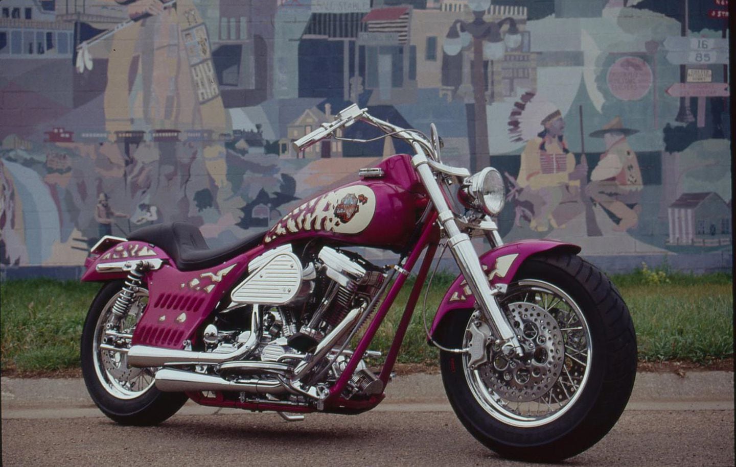 Classic Harley Paint Schemes 1990