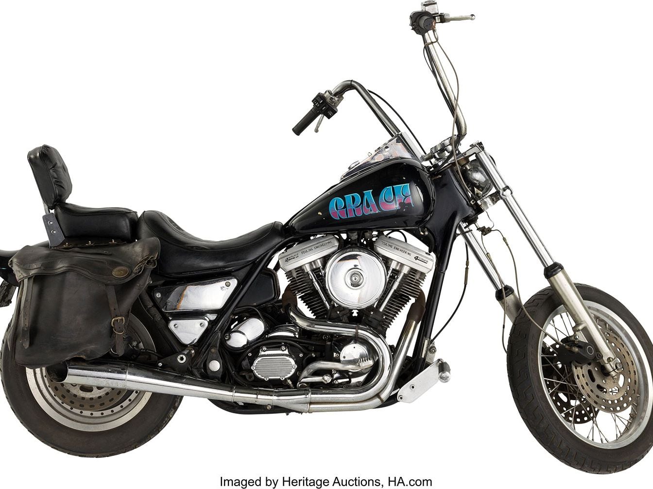 Iconic Pulp Fiction Harley FXR Sold for More Than $30K | Motorcycle Cruiser