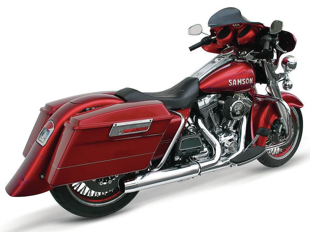 New Products | Samson Powerflow III 2 into 1 Exhausts | Motorcycle Cruiser