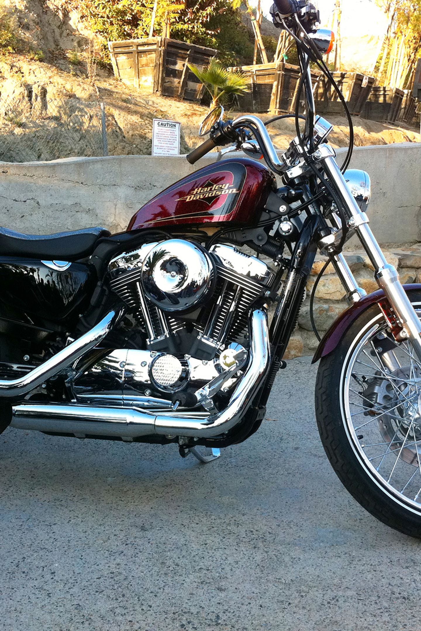 Custom Harley Davidson Sportster 72