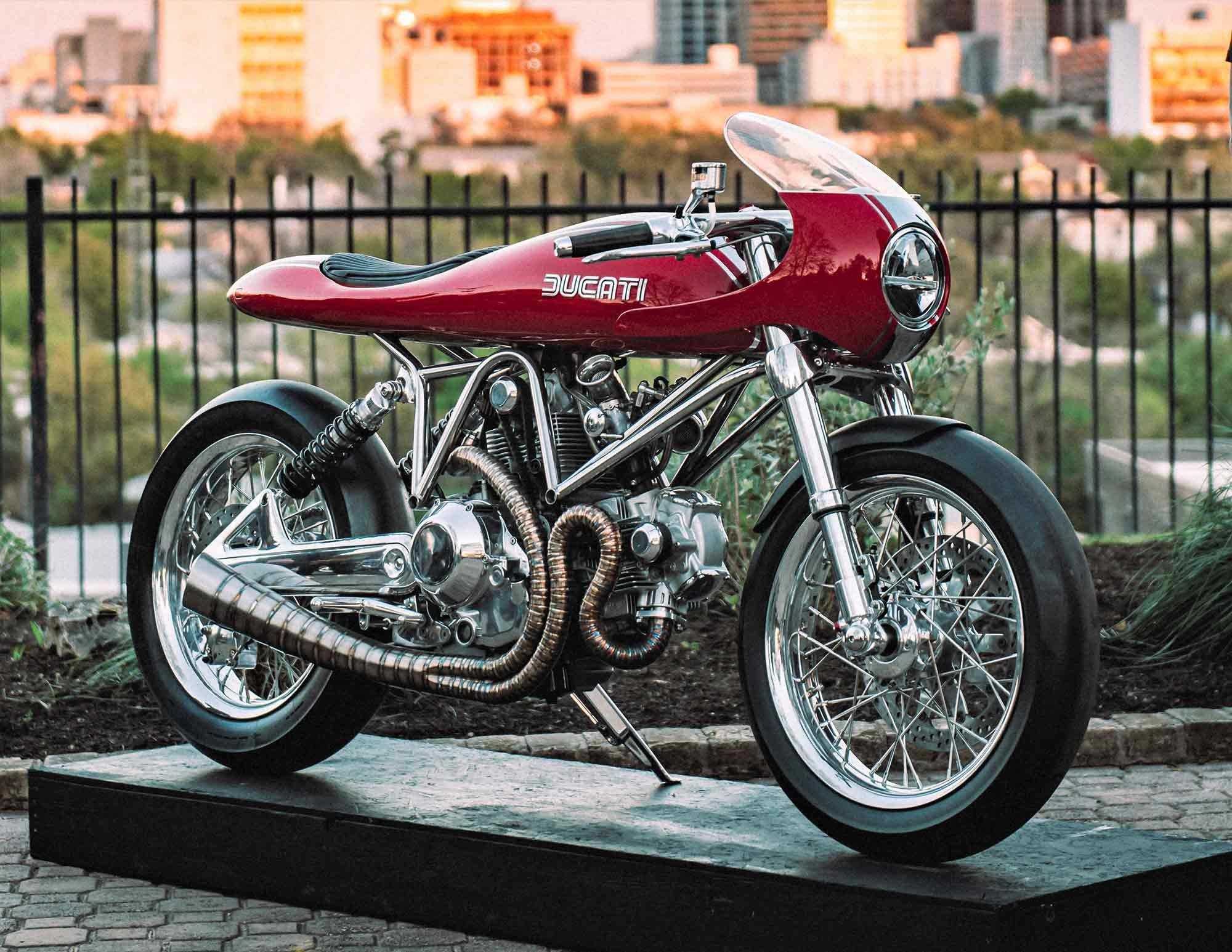 Vintage Cafe Racer Ducati