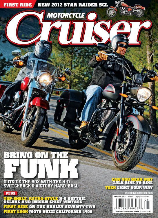 August 2012 Motorcycle Cruiser Table of Contents | Motorcycle Cruiser