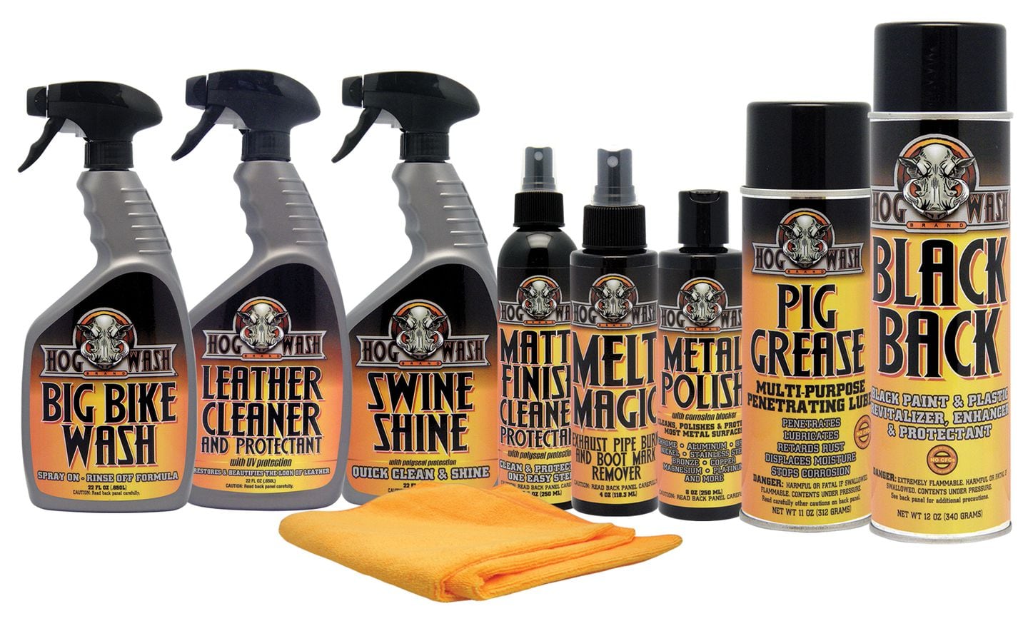 Hog Wash Brand Motorcycle Maintenance Products | Motorcycle Cruiser
